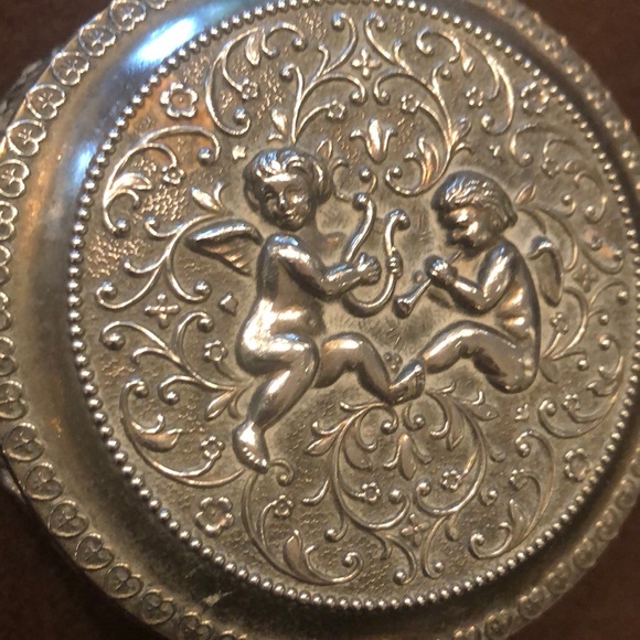 Other | Vintage Cherub Trinketjewelry Box | Poshmark